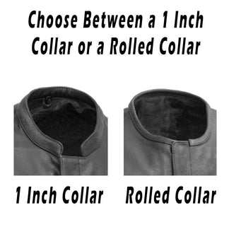 Platinum 1.4mm Heavy Gauge Soft Naked Leather - Blacked Out Hardware – MCVESTS