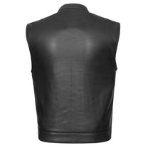 Platinum 1.4mm Heavy Gauge Soft Naked Leather - Blacked Out Hardware – MCVESTS